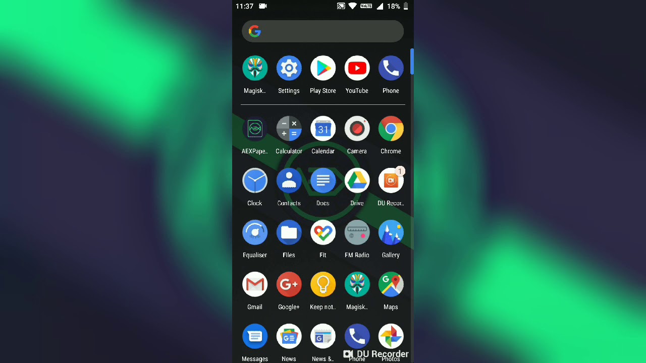 AOSP Extended OFFICIAL Oreo 8.1 on Redmi 5 (rosy) --No bugs !! - YouTube