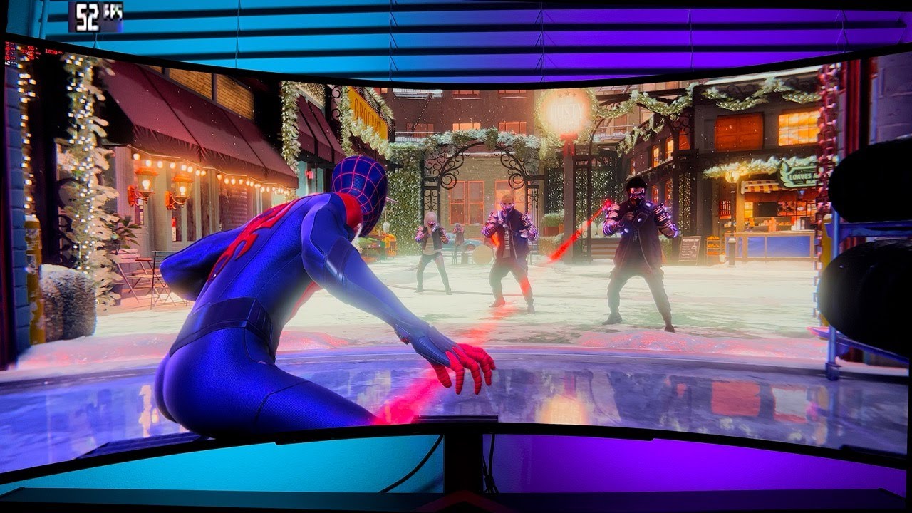 Spider-Man Miles Morales POV | LG45GR95QE | 3440x1440 LG 45" ULTRAWIDE ...