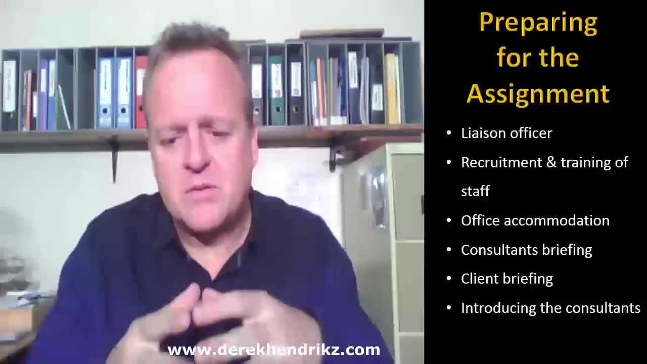 Preparing for the Consulting Assignment Video Tutorial - YouTube