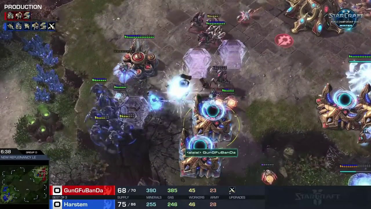 SC2 GunGFuBanDa vs Harstem PvP Ro16 Group D WCS Winter Europe 2019 ...