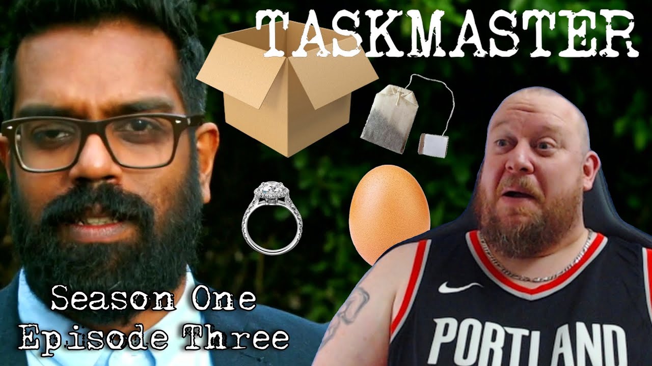 Taskmaster 1x3 REACTION - The story of Romesh and his wedding ring ...