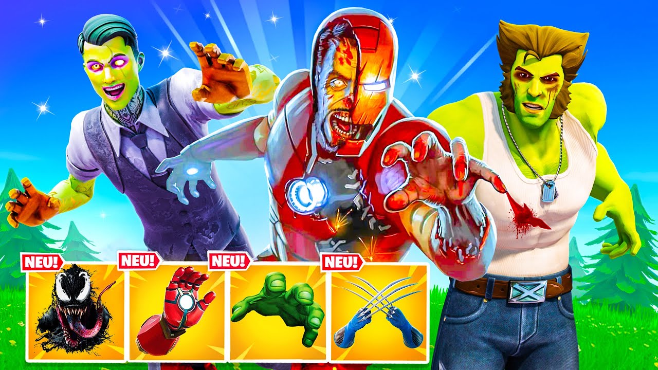 *NEU* Die ZUFÄLLIGE ZOMBIE BOSS Skin Challenge mit MIDAS in Fortnite ...