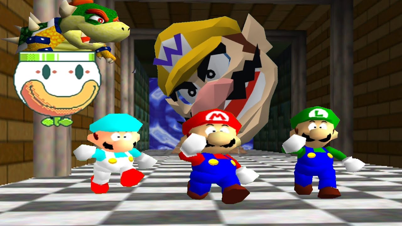 Sm64bloopers: The Wario apparition - YouTube