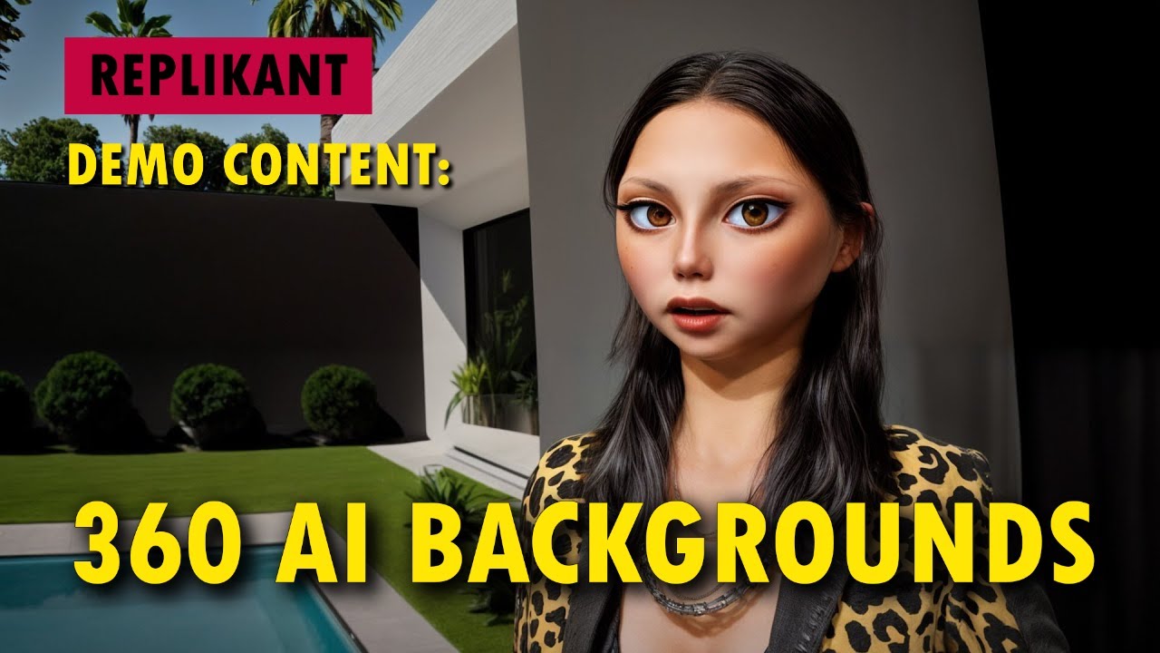 Mind-Blowing AI Backgrounds in 360 Replikant - YouTube