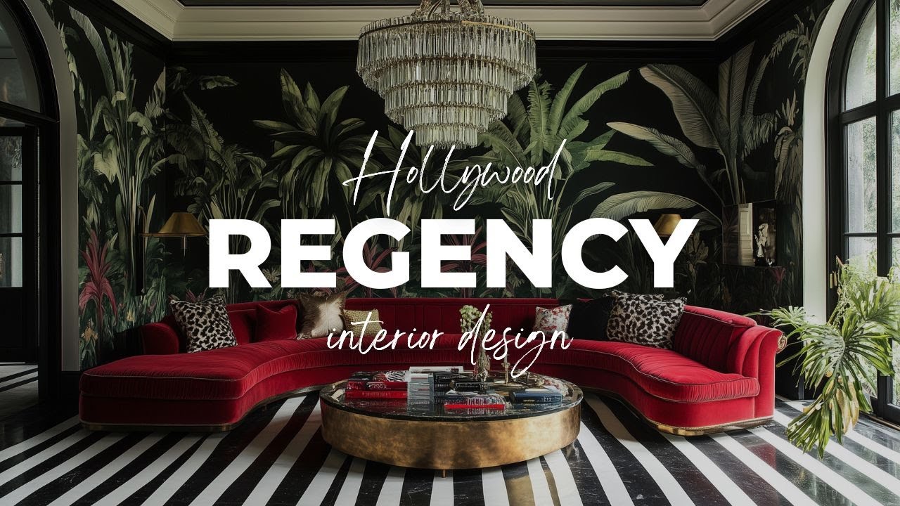 Hollywood Regency Interior Design: Bring Golden Age Glam to Your Home ...