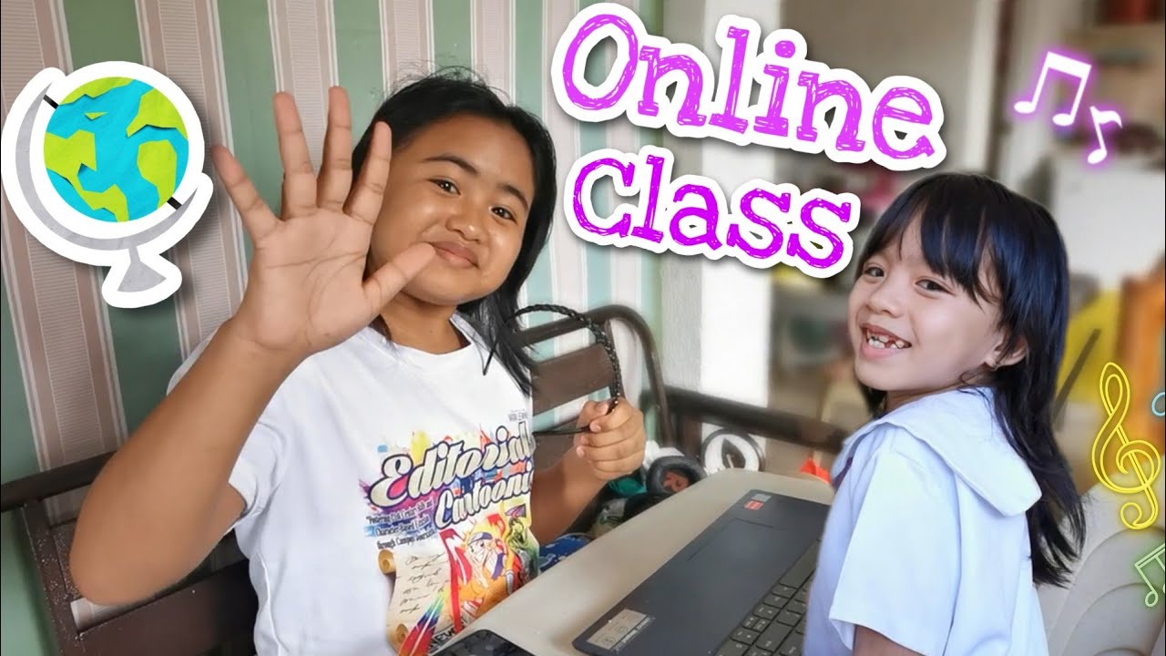 Our First Online Classs Experience | Grade 1 and 7 Be Like - YouTube