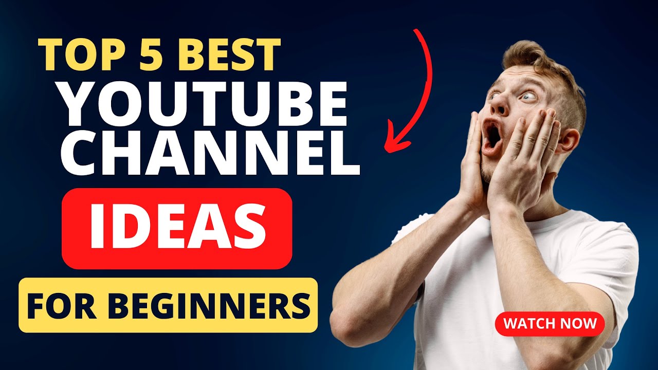TOP 5 Best Youtube Channel Ideas for Beginners 2023 || #youtubeideas # ...