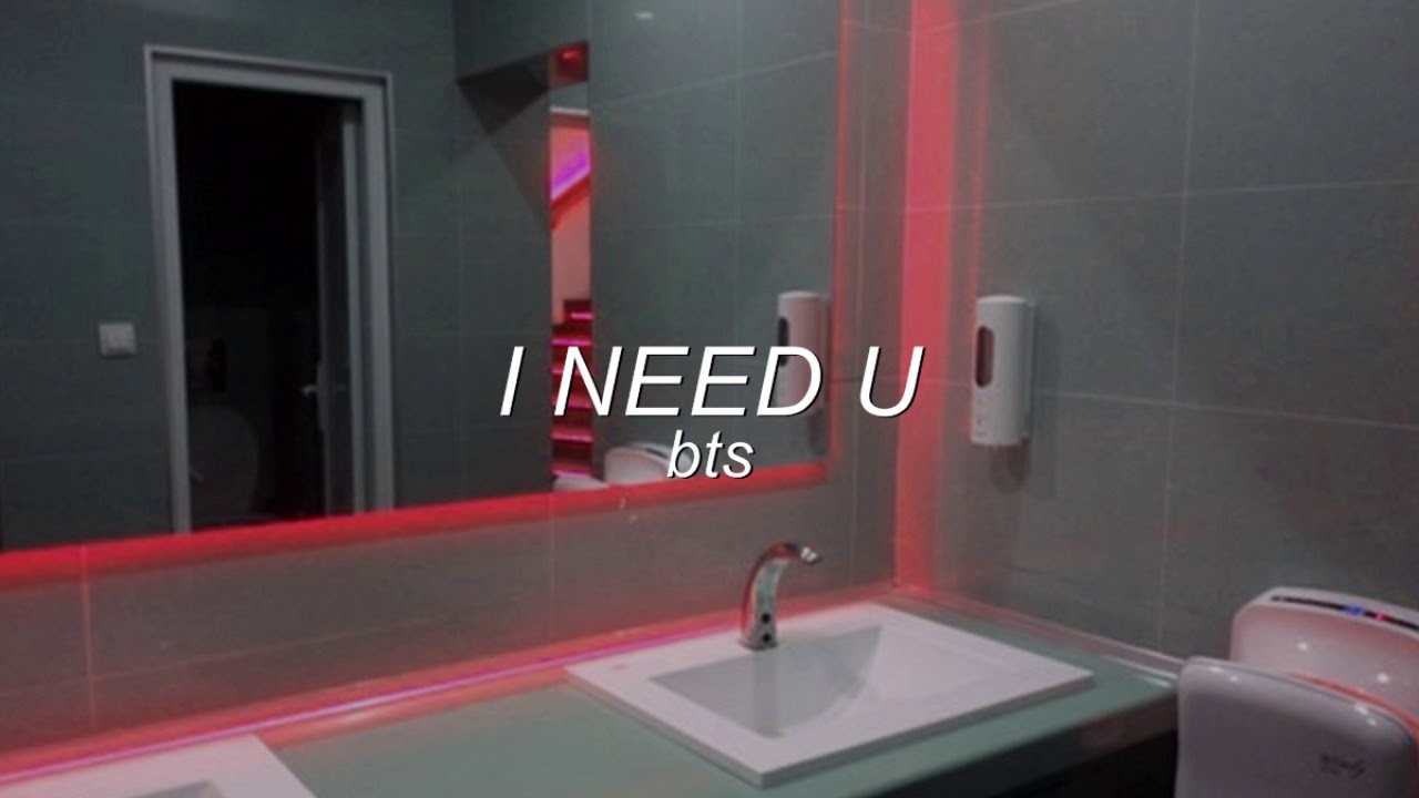 bts - i need u but you're in a bathroom at a party! - YouTube