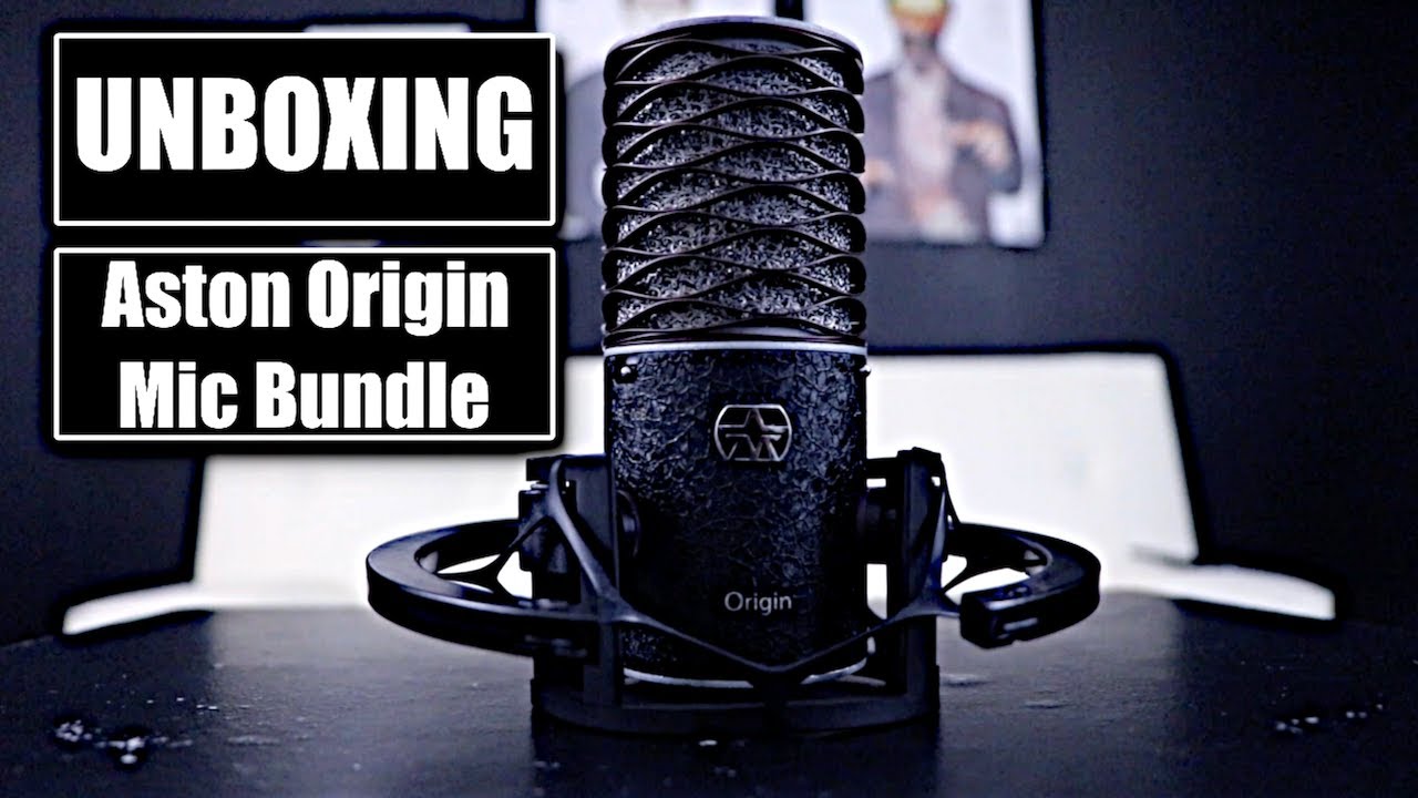 UNBOXING | Aston Microphones Origin Limited Edition Black Bundle - YouTube
