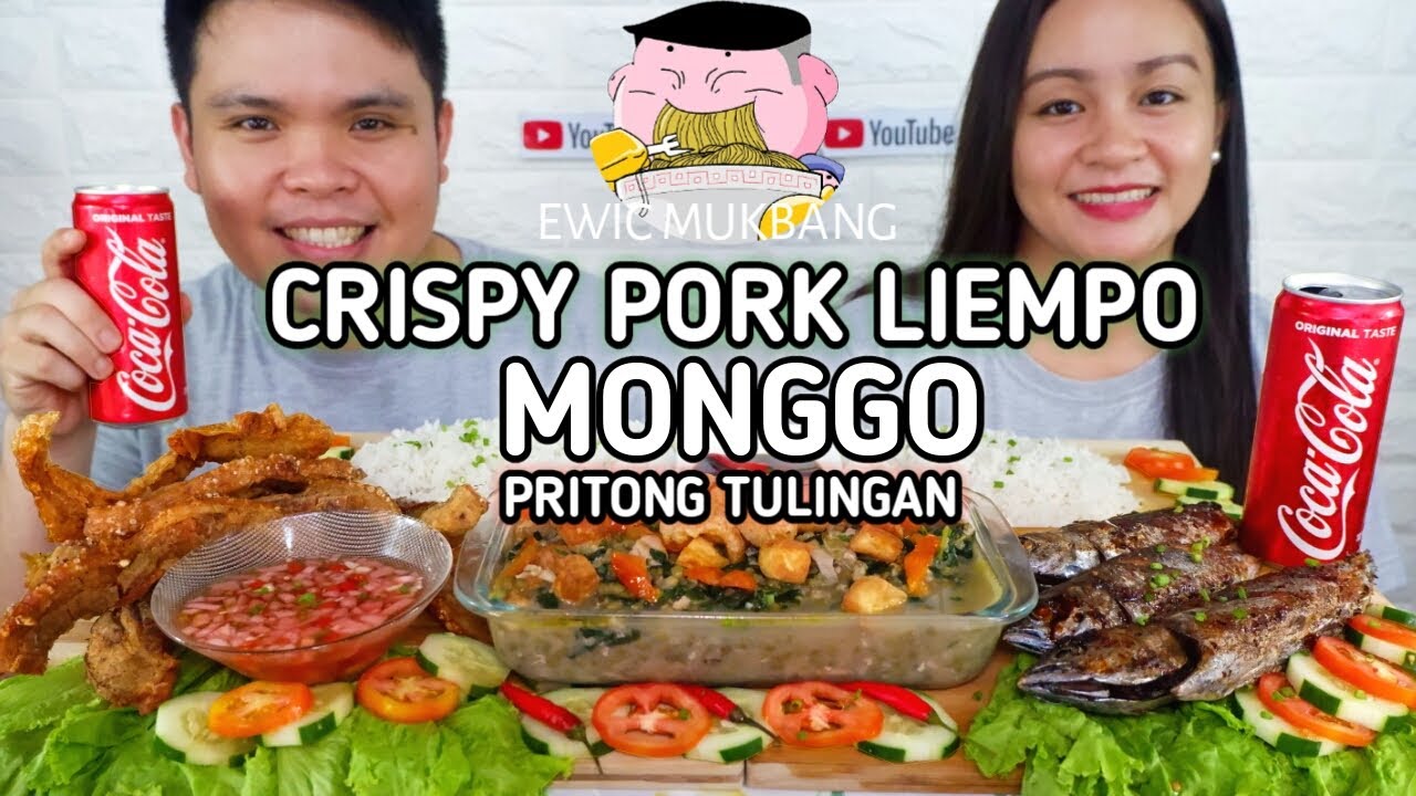 Crispy Pork Liempo At Monggo At Pritong Tulingan Mukbang /Collab ...