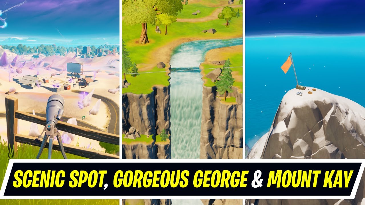 [All Locations] Visit Scenic Spot, Gorgeous George and Mount Kay in ...