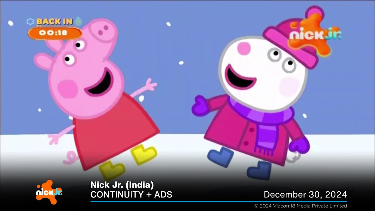 Nick Jr. (India) continuity + ads | December 30, 2024 - YouTube
