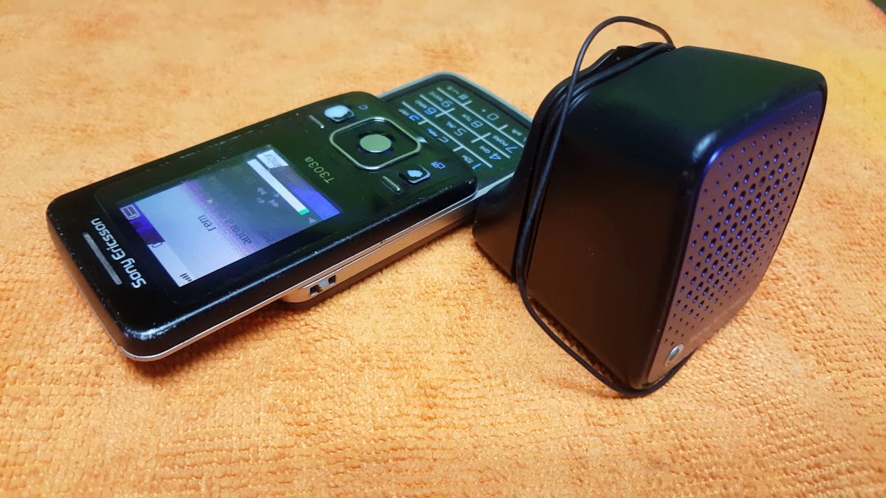 Bocina Sony Ericsson MPS-30 Azul Vintage 1 parlante - YouTube