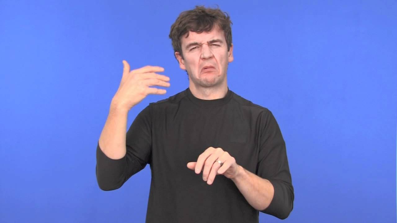 ASL Sentence of LESS (context E) - YouTube
