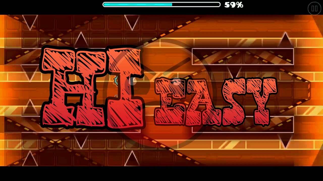 【Geometry Dash】"Hi easy" GG! By JUKARAS - YouTube