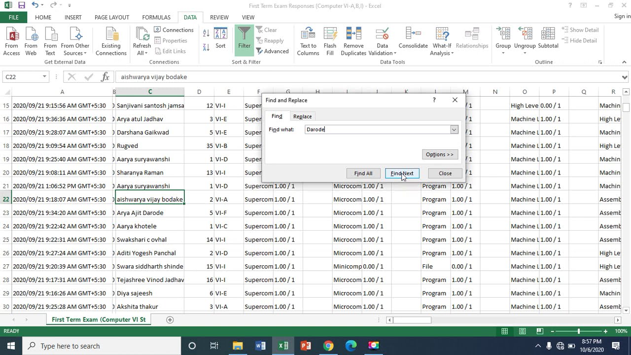 How To Search A Name In Excel YouTube How To Search A Name In Excel YouTube