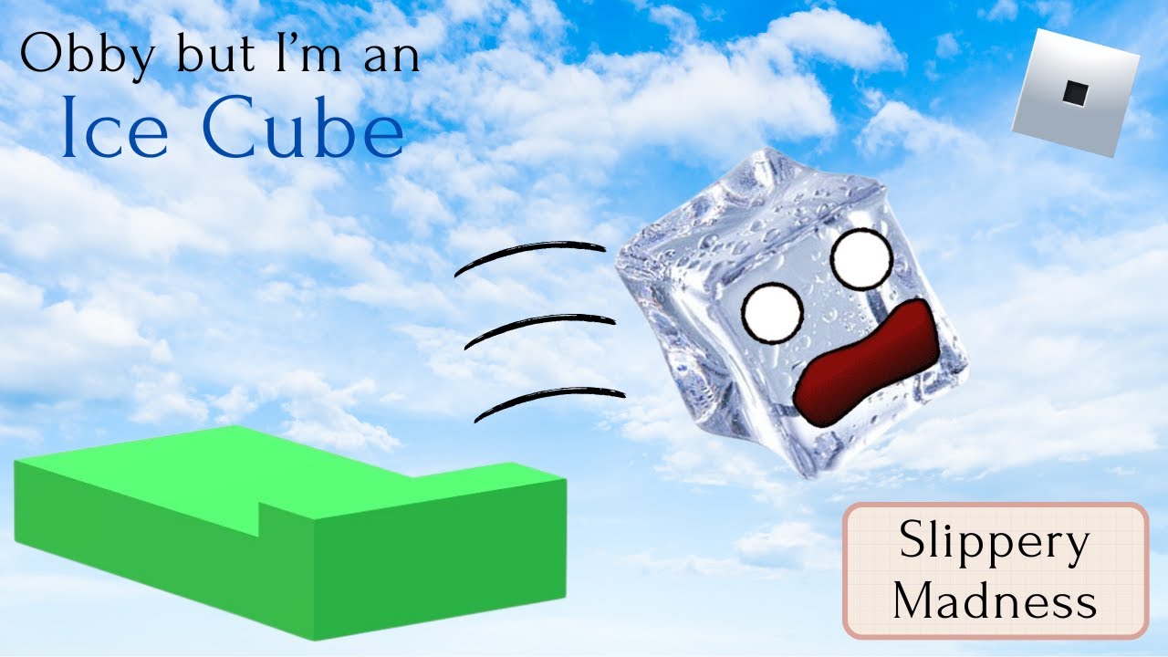 Obby but I'm an Ice Cube! (ROBLOX) - YouTube