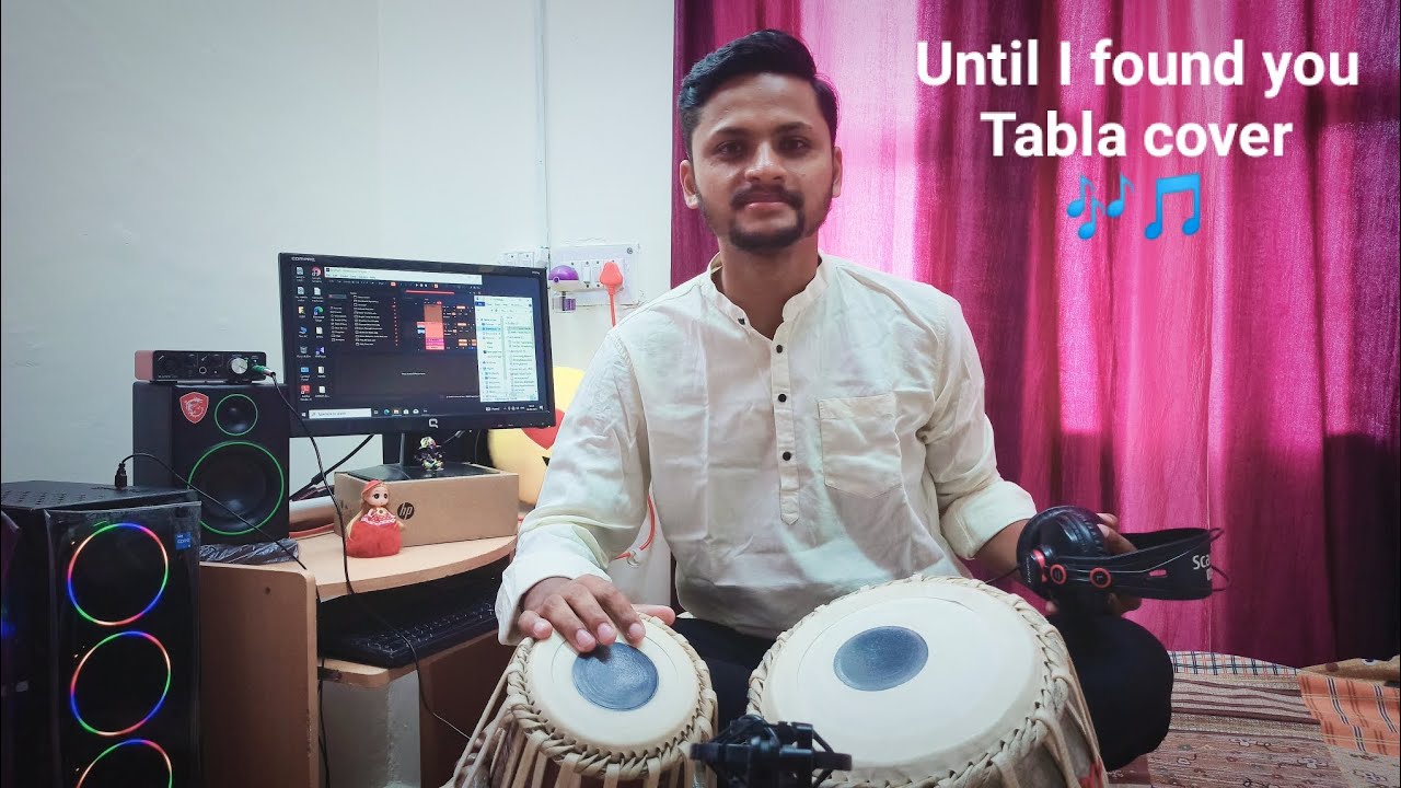 Until I found You || Tabla Cover || Rhythmic Yogi - YouTube