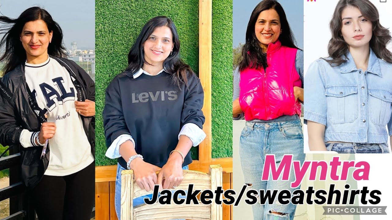 #Myntra winter wear#H&m winter wear # myntra jackets/sweatshirts ...
