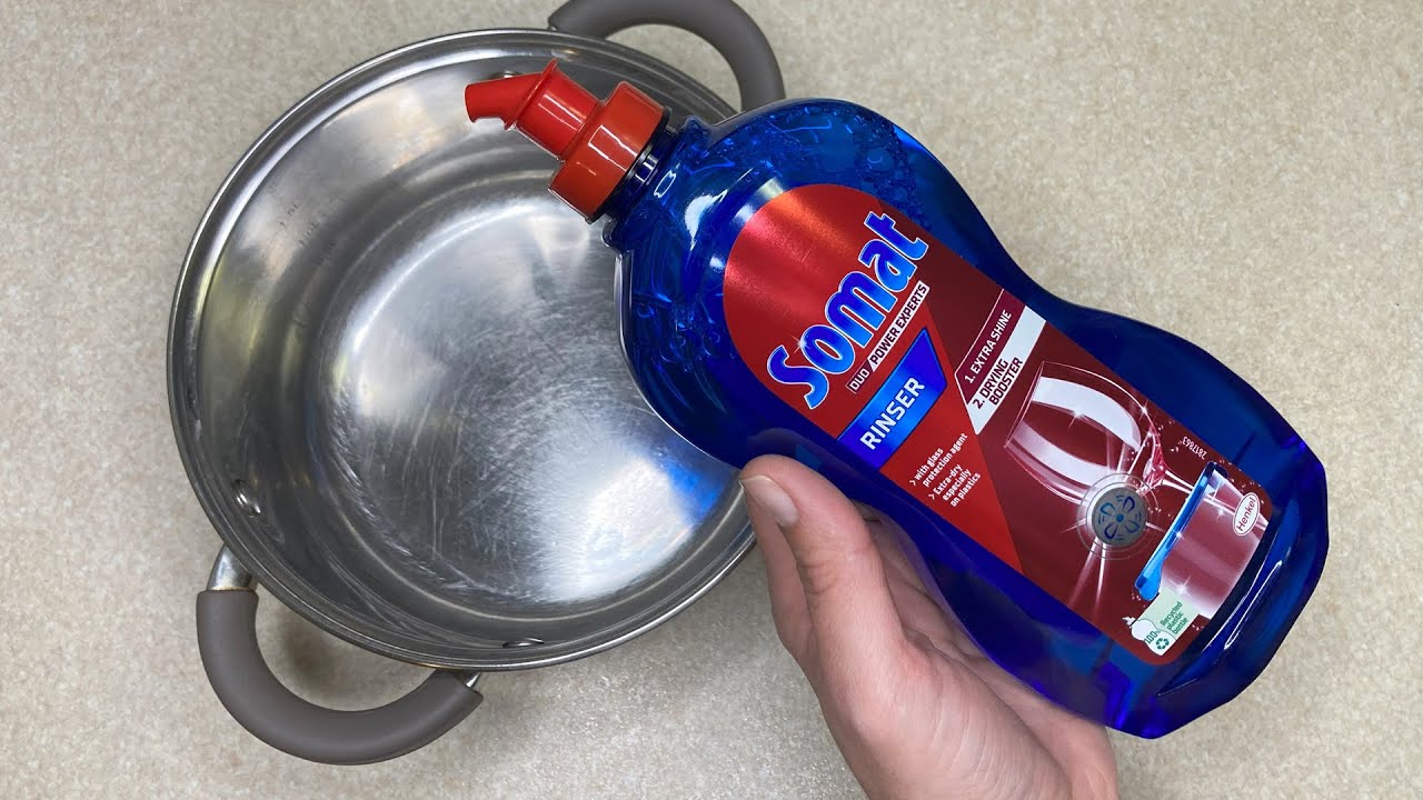 8 Tricks with Rinse Aid that will make cleaning easier 💥 You don’t know ...