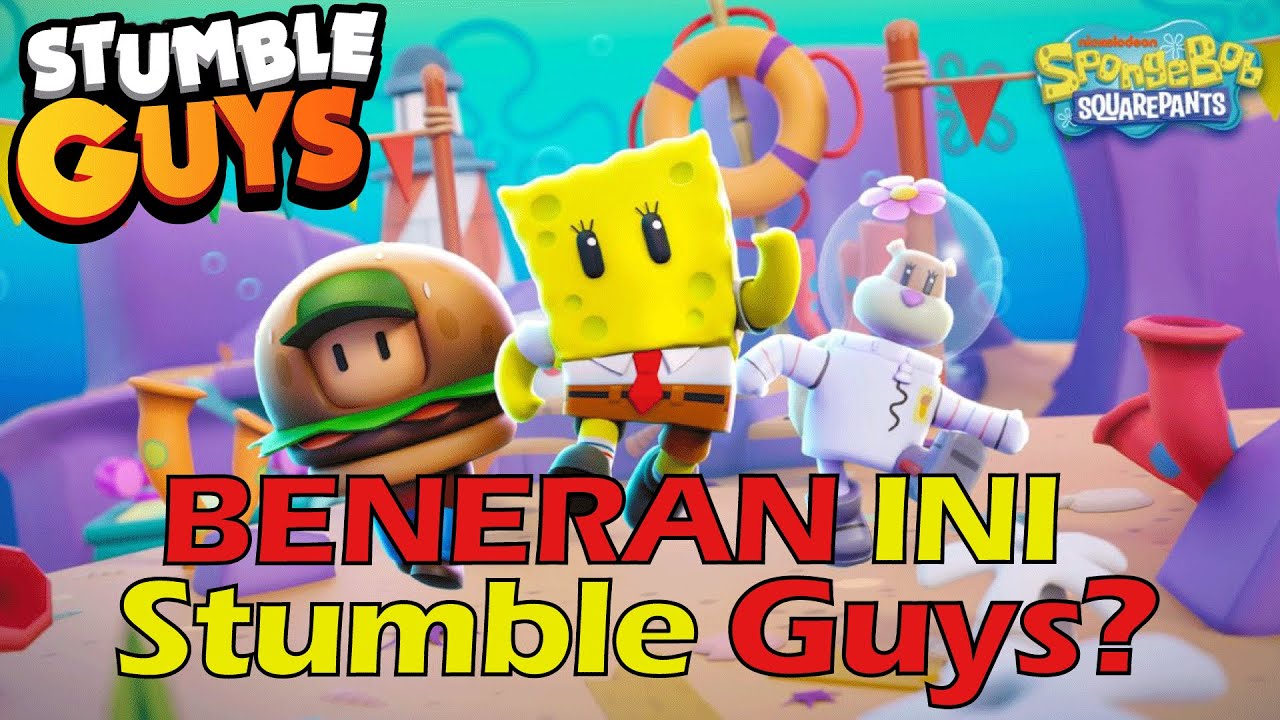 sekarang udah bisa login stumble? | Live Stream Stumble Guys - YouTube