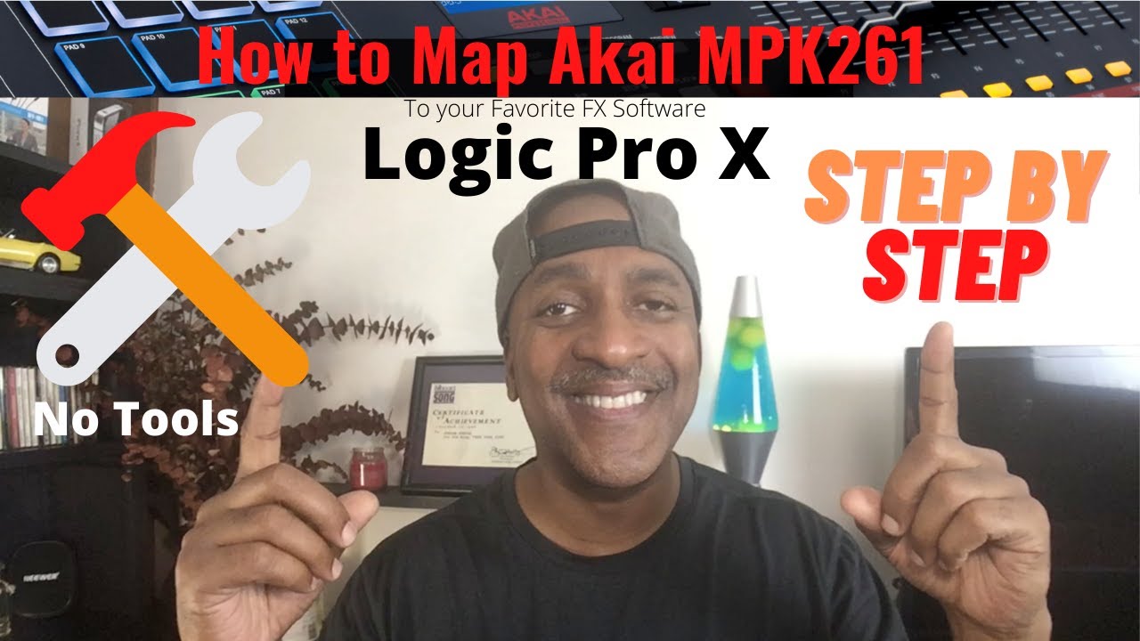 How to Map Akai MPK261 Encoders (Logic Pro X) - YouTube