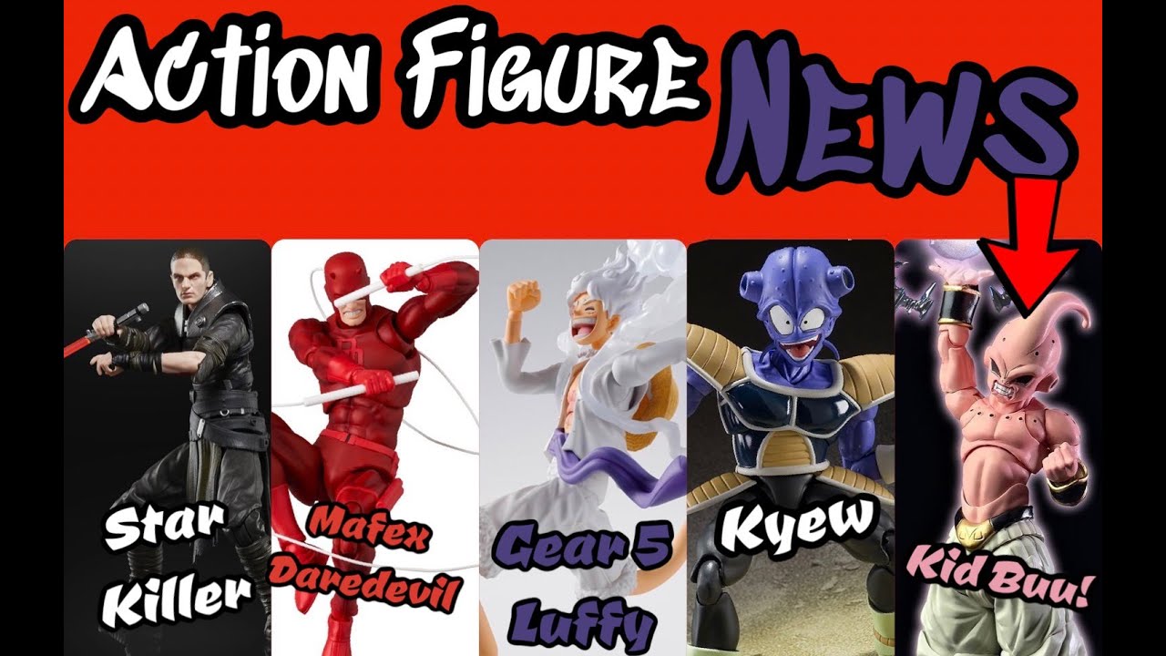 Action Figure News #266 SHF Gear 5 Luffy MAFEX Daredevil SHF SSG Goku ...