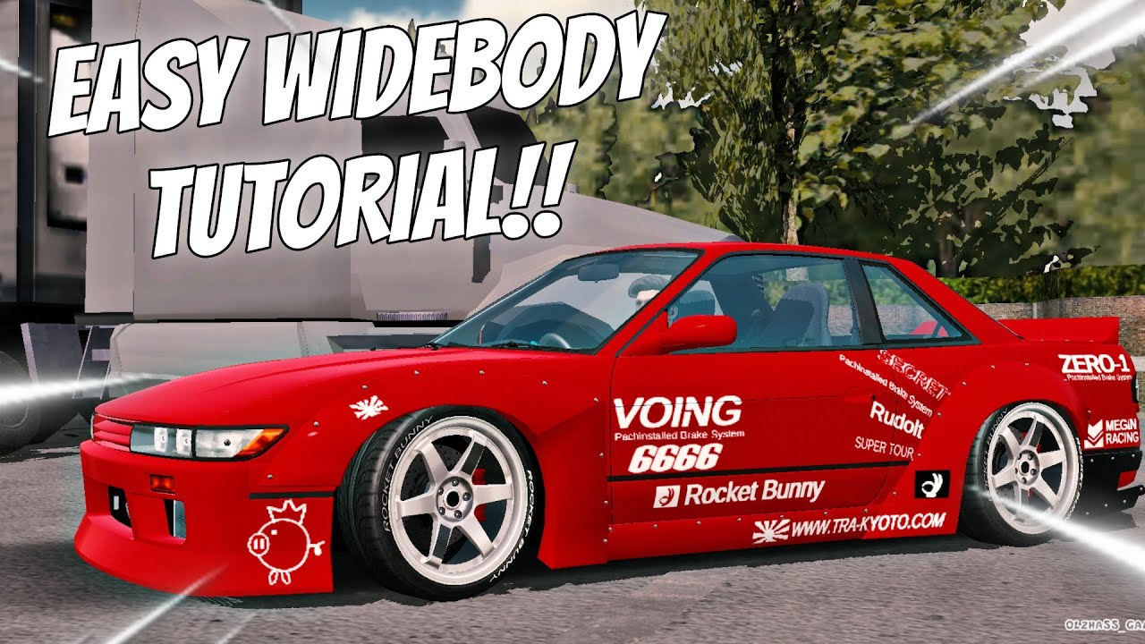 Rocket Bunny Clean Nissan S13 Clean Design Tutorial | Easy Tutorial | Car Parking Multiplayer ...