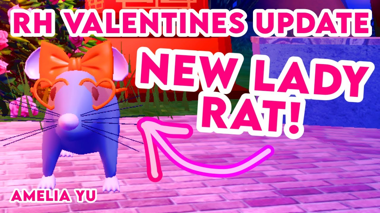New Valentine's Sewer Rat Toggle! Royale High Valentine's Update 2022 ...