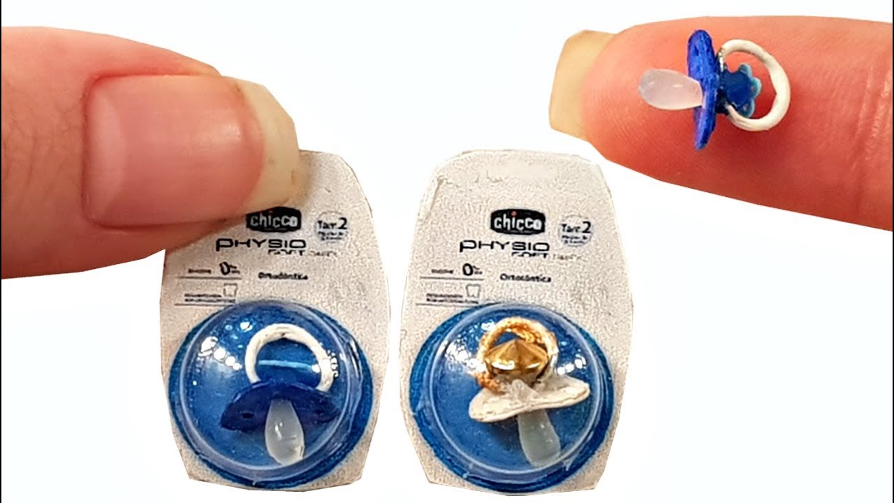 DIY Miniature Pacifier Tutorial | Crafts - YouTube