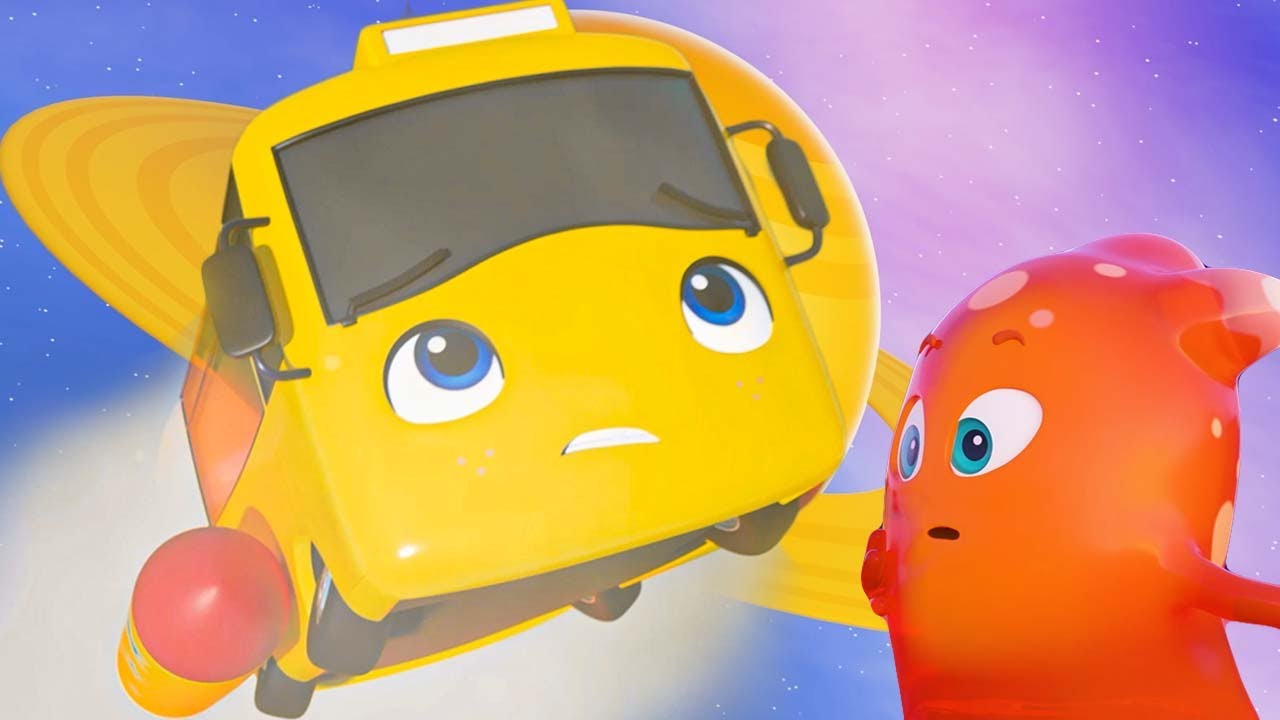 Buster the Rocket Bus Goes Space Exploring | Go Buster | Kids Cartoons ...