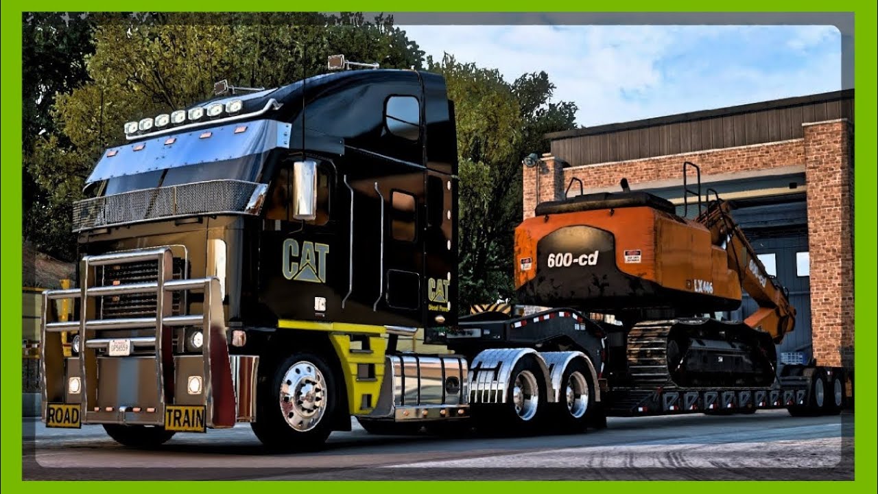 ATS (1.41) Mods Trucks: Freightliner Argosy Gameplay - YouTube