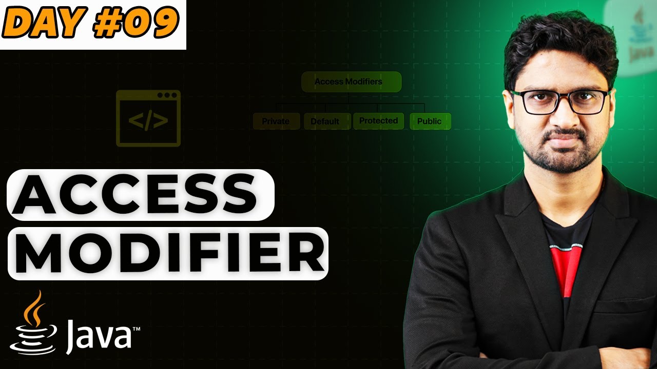 Access Modifier in Java | Vishwa Mohan | Day - 09 - YouTube