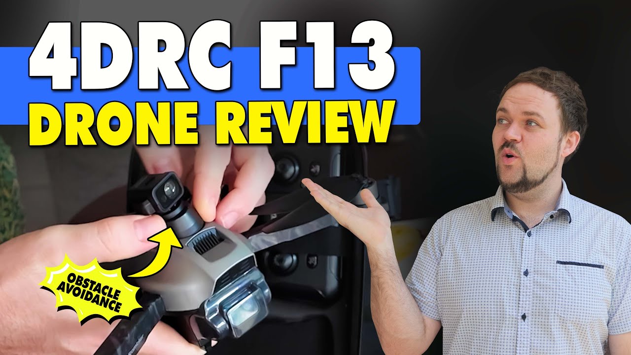 Budget Friendly Drone: 4DRC F13 Rambler Drone Review - YouTube