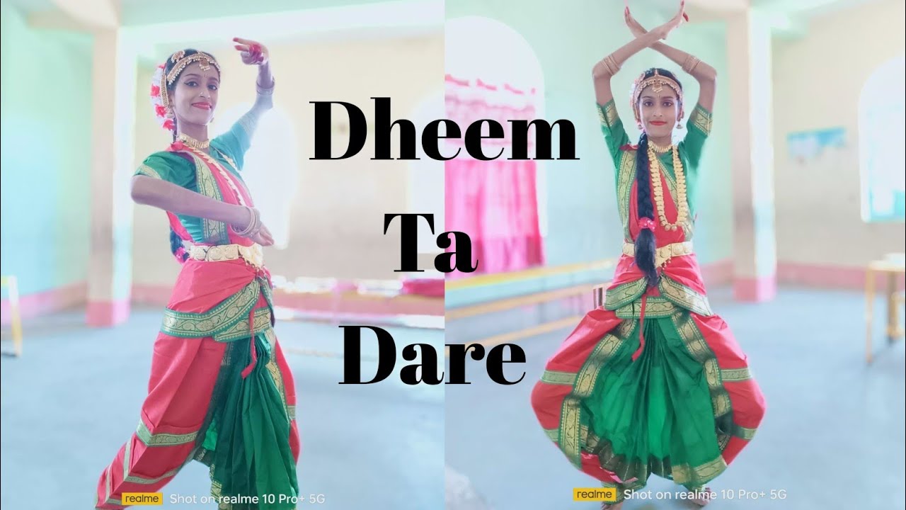 Dheem Ta Dare song dance ( Bharatnatyam) Children's Day program ...