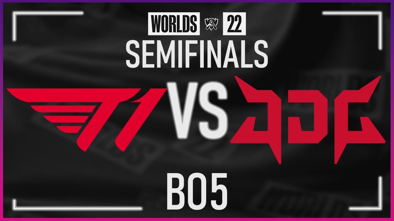 T1 vs JDG | Highlights | WORLDS 2022 | SEMIFINALS [BO5] - YouTube
