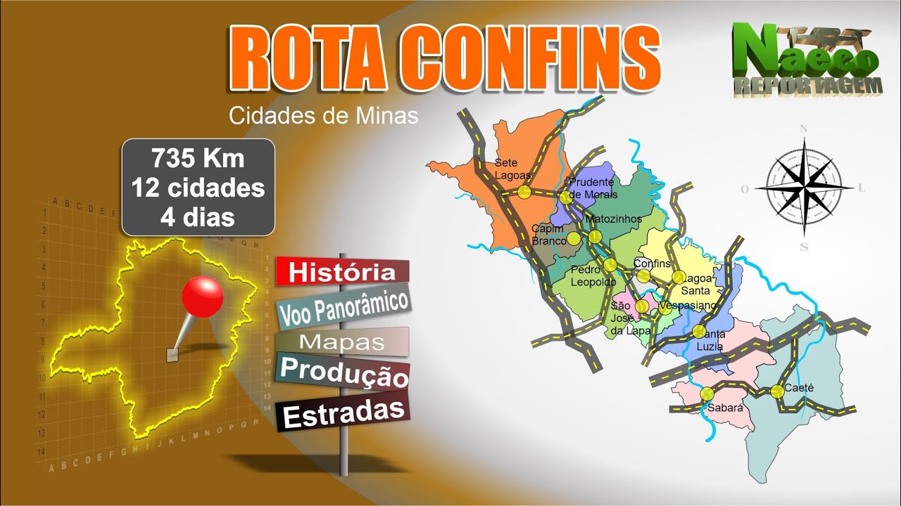 Rota Confins, MG – Cidade para passear, morar e investir. - YouTube