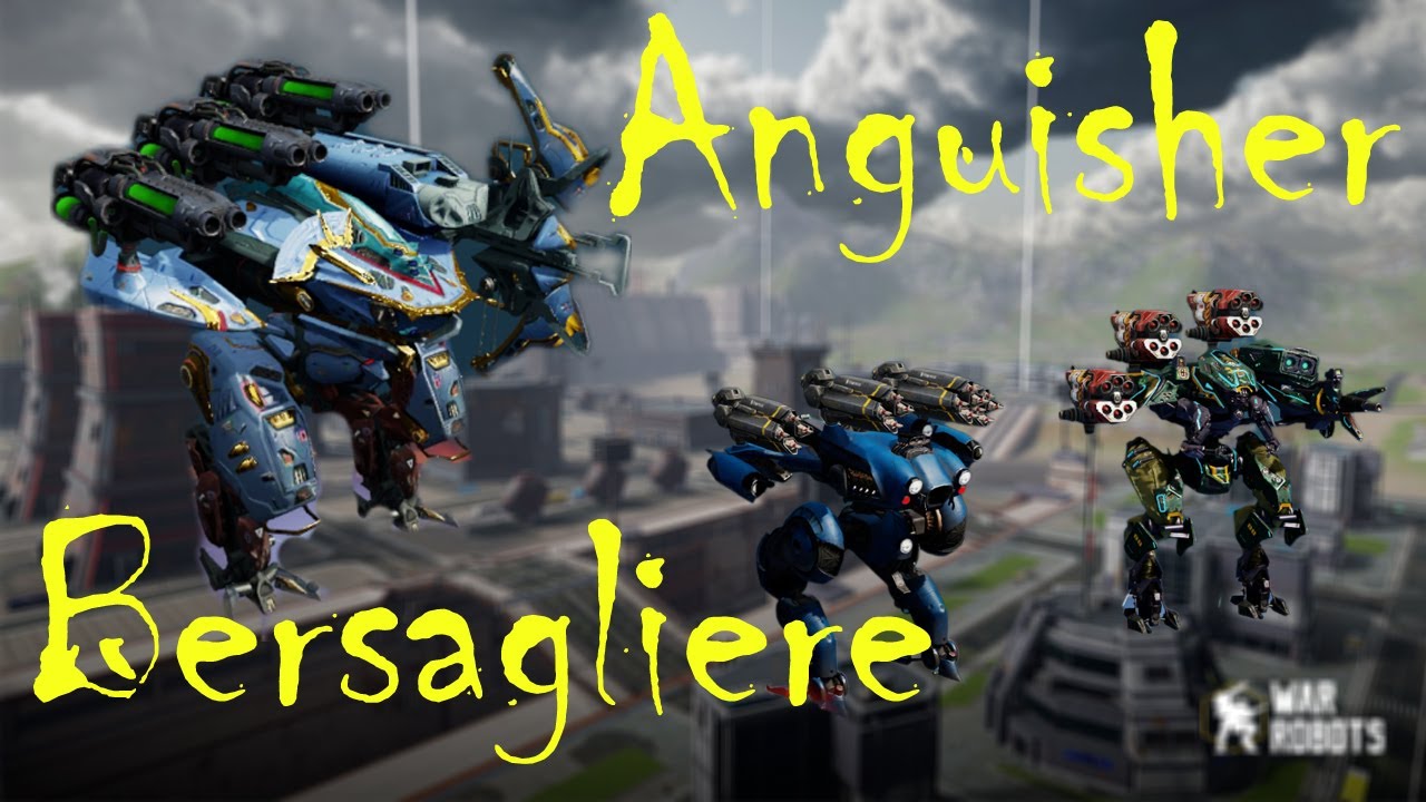 Anguisher Bersagliere against Mauler | War Robots | Champion League ...