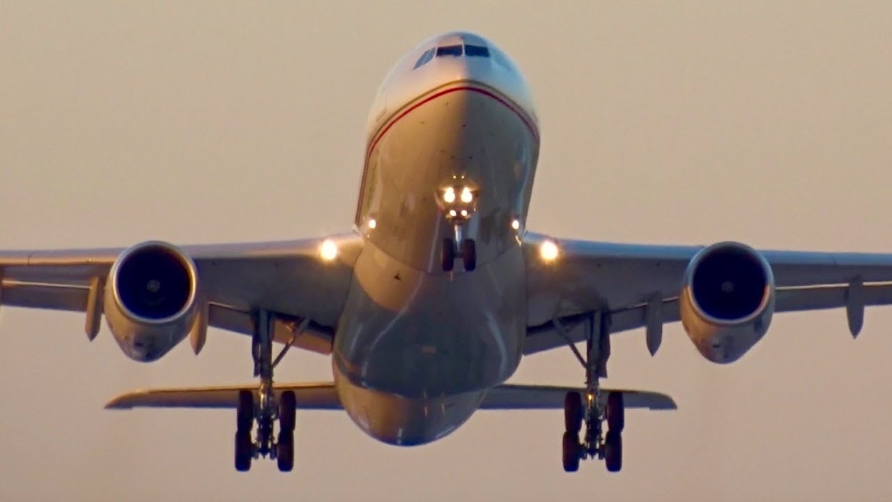 SCENIC EVENING HEAVIES at Düsseldorf Airport | B777, B787, A330 | head ...
