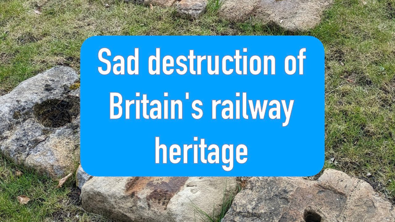 Sad destruction of Britain's railway heritage - YouTube