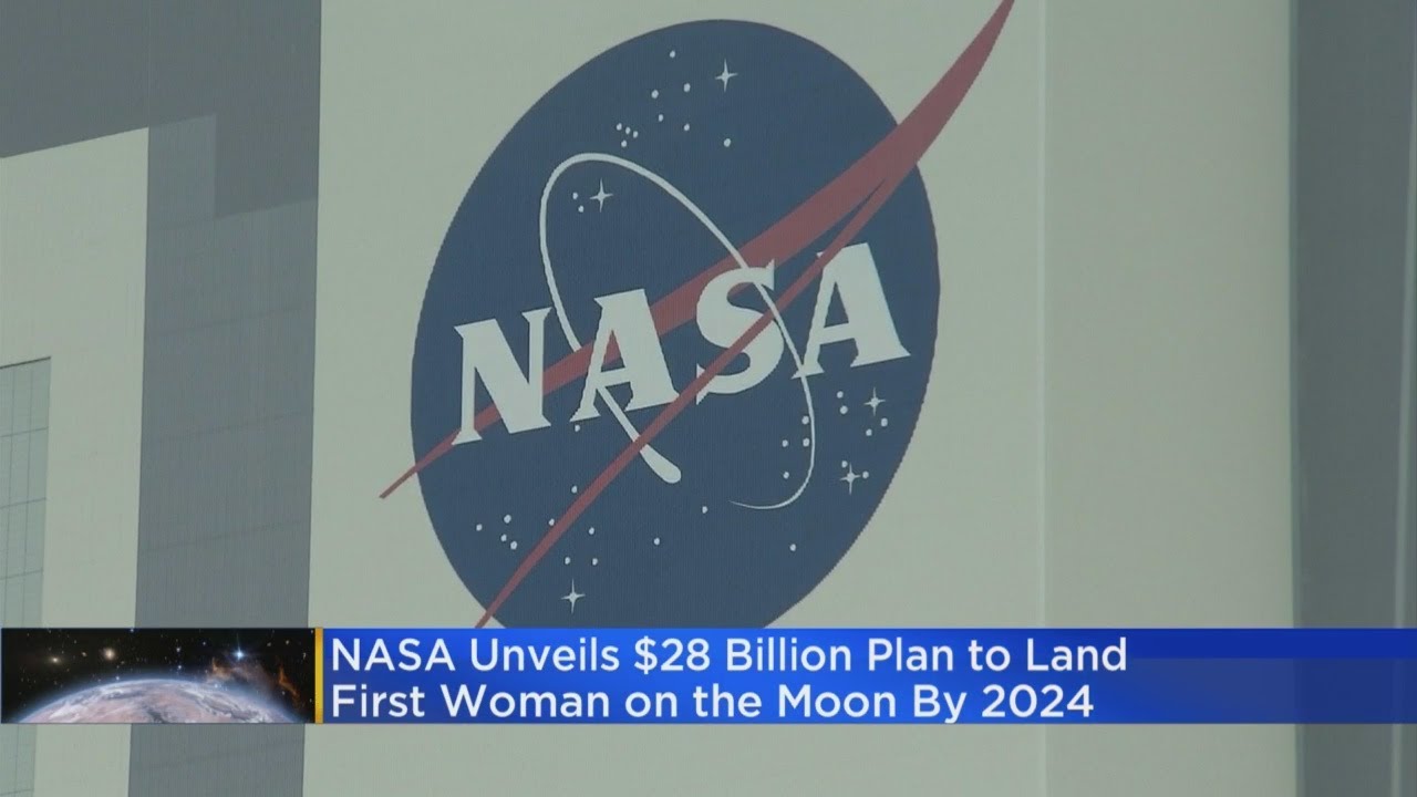 NASA Unveils Plan To Send First Woman To The Moon - YouTube