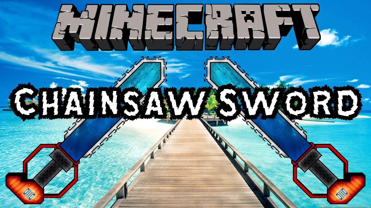 Cool Minecraft PvP DiamondSword | 512x Sword Texture Pack | Chainsaw ...