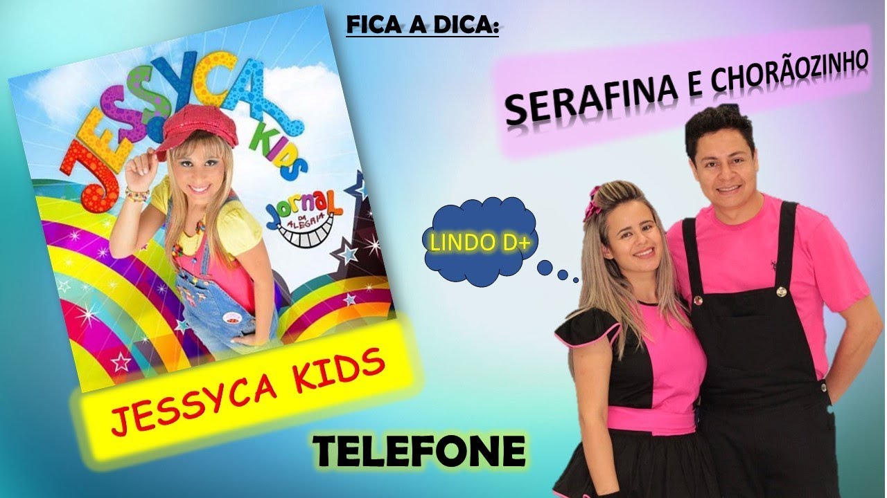 Louvor Infantil para Culto - Telefone Jessyca Kids - Gospel - YouTube