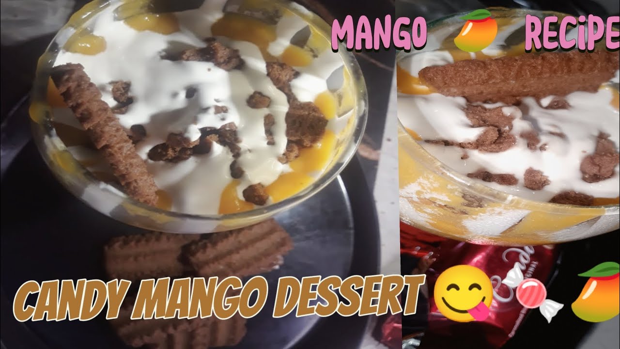 Candy Mango Dessert 🥭||Mango recipe by Mini hub|| trending recipe - YouTube