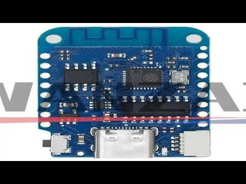 WEMOS D1 Mini V4.0.0 TYPE-C USB WIFI Internet of Things Board based ...