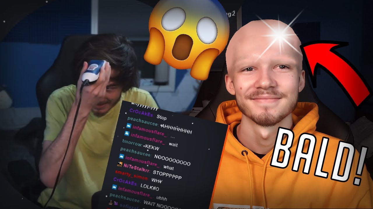 I SHAVED MY HEAD!! - MY FIRST STREAM BACK - A NEW CHAPTER BEGINS ...