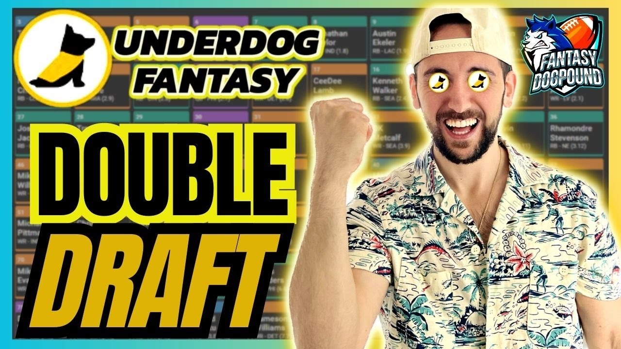 Live BestBall Draft Underdog Fantasy Football | Ep.9 - YouTube