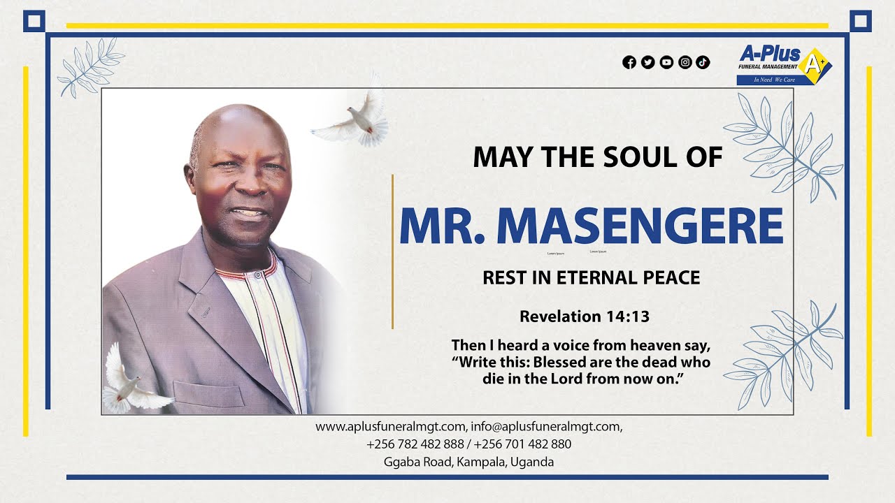 Burial of the Late Masengere - YouTube