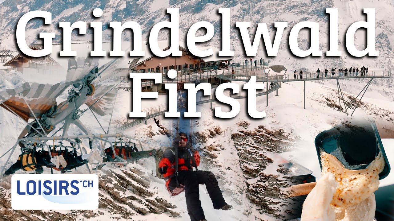 Grindelwald - Le First Flyer un voyage dans les airs jusqu’à 84 km/h ...