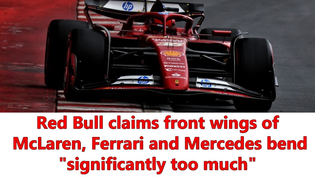 F1 flexible wings: Red Bull accuses Mercedes, Ferrari and McLaren but ...